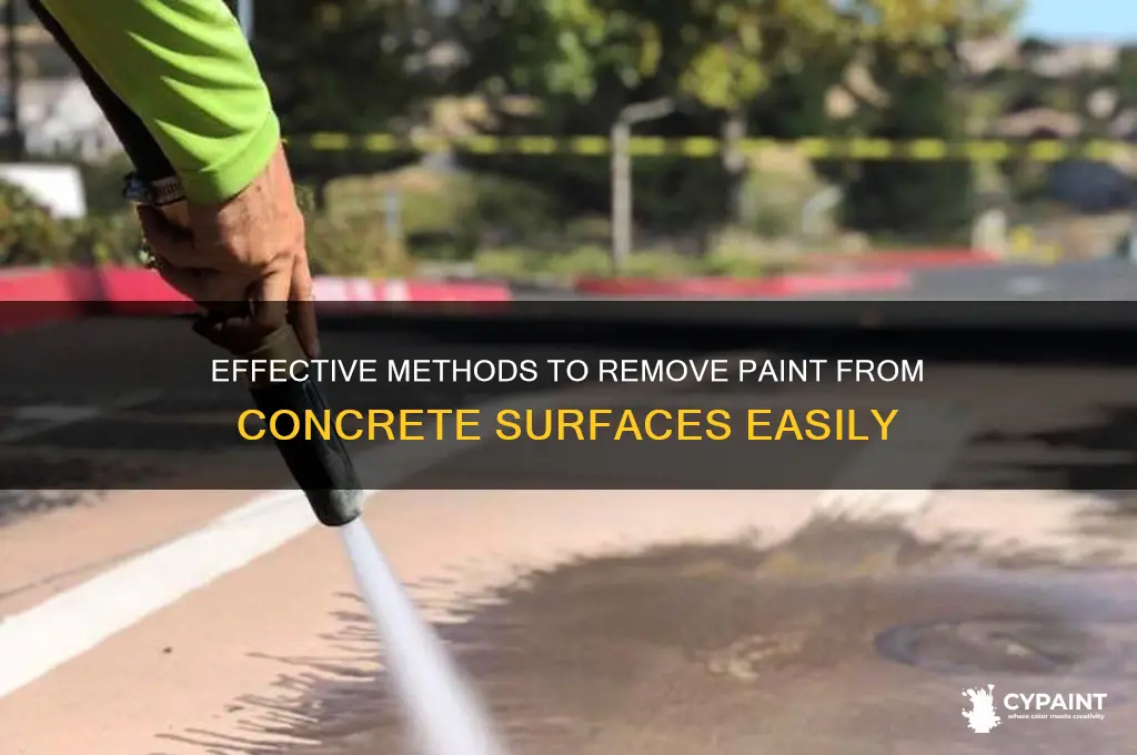 Effective Methods To Remove Paint From Concrete Surfaces Easily | CyPaint