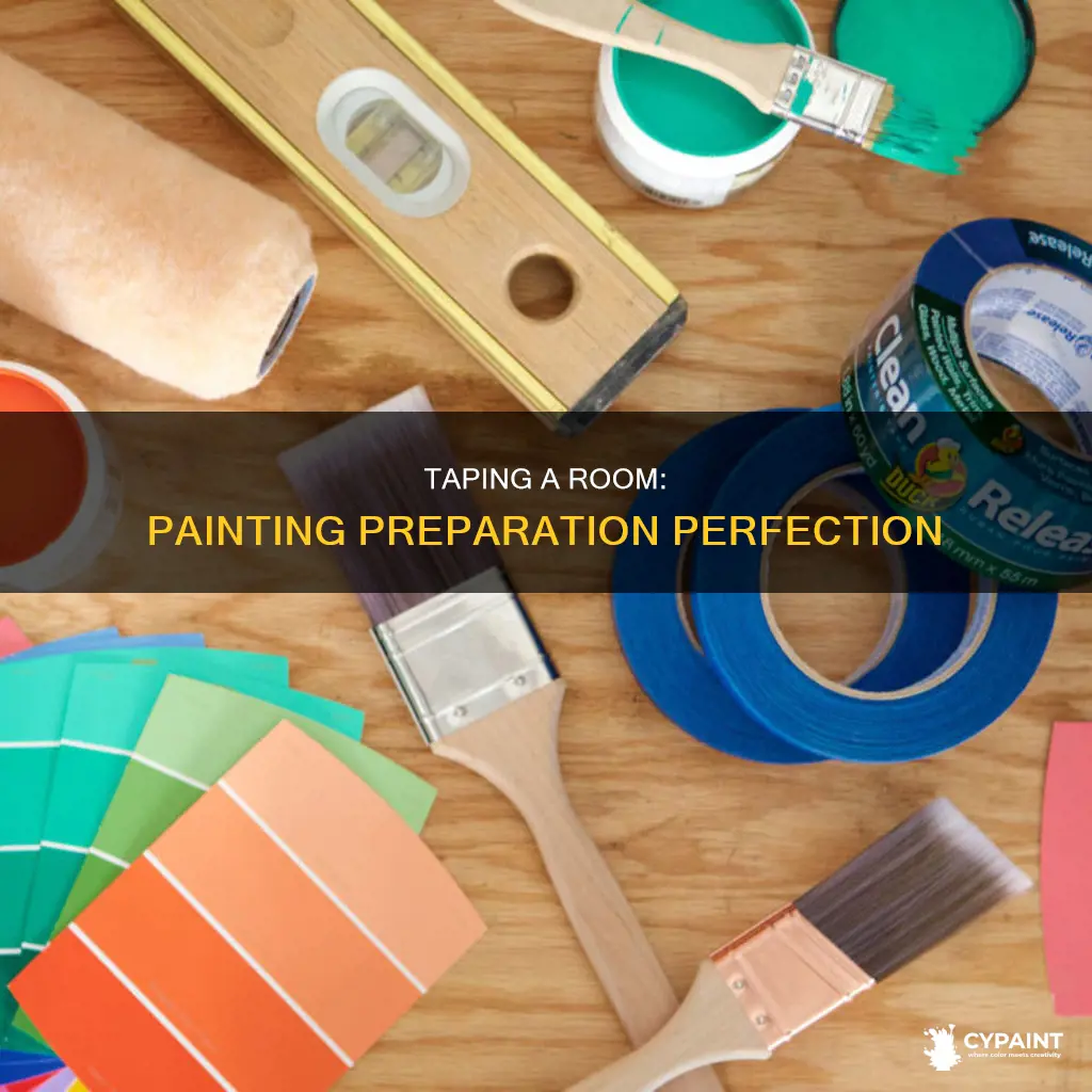 Taping A Room: Painting Preparation Perfection | CyPaint