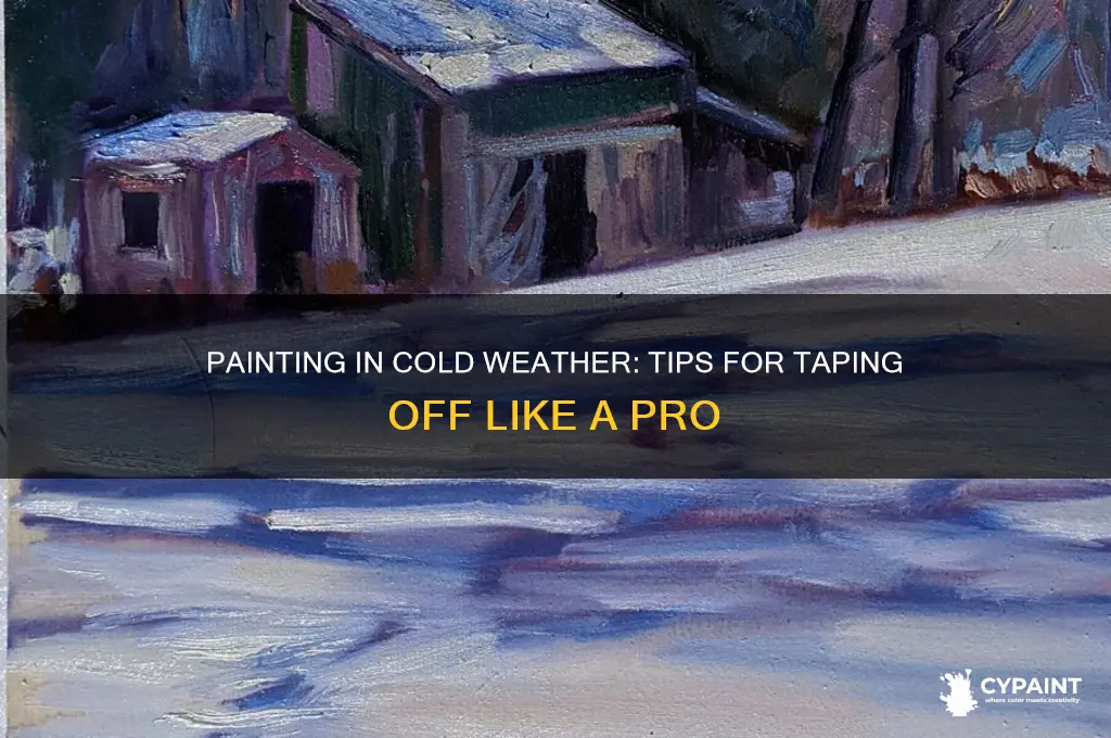 Painting In Cold Weather: Tips For Taping Off Like A Pro | CyPaint