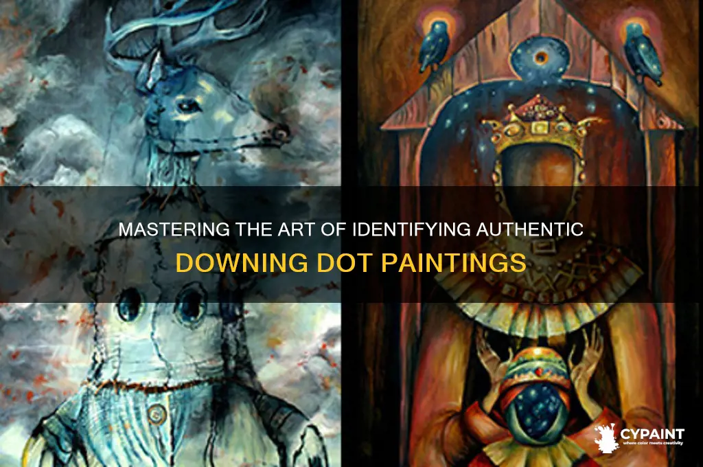 Mastering The Art Of Identifying Authentic Downing Dot Paintings | CyPaint