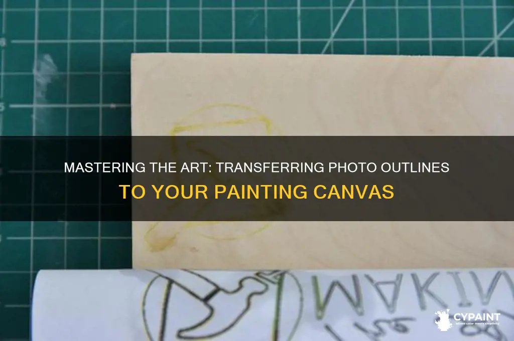 Mastering The Art: Transferring Photo Outlines To Your Painting Canvas ...