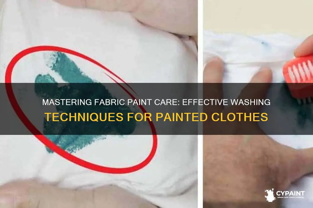 Mastering Fabric Paint Care: Effective Washing Techniques For Painted ...