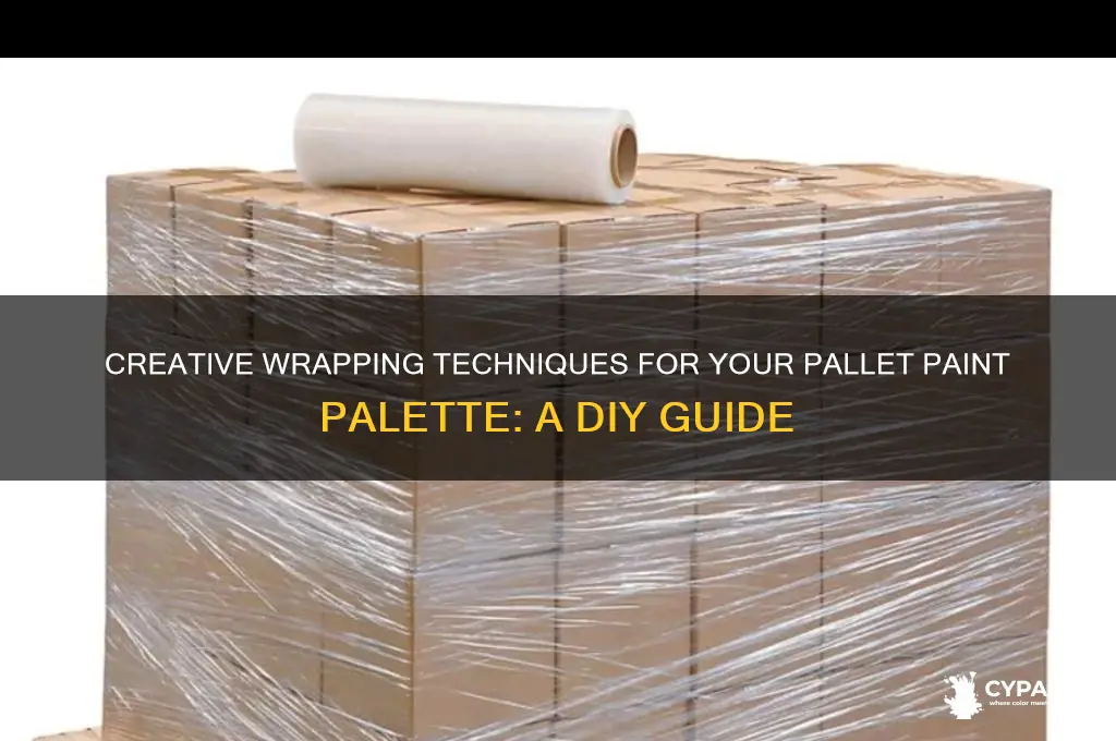 Creative Wrapping Techniques For Your Pallet Paint Palette: A Diy Guide ...