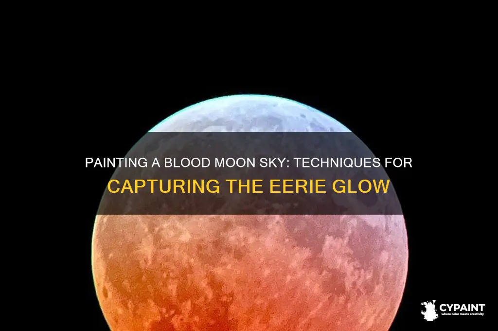 Painting A Blood Moon Sky: Techniques For Capturing The Eerie Glow ...