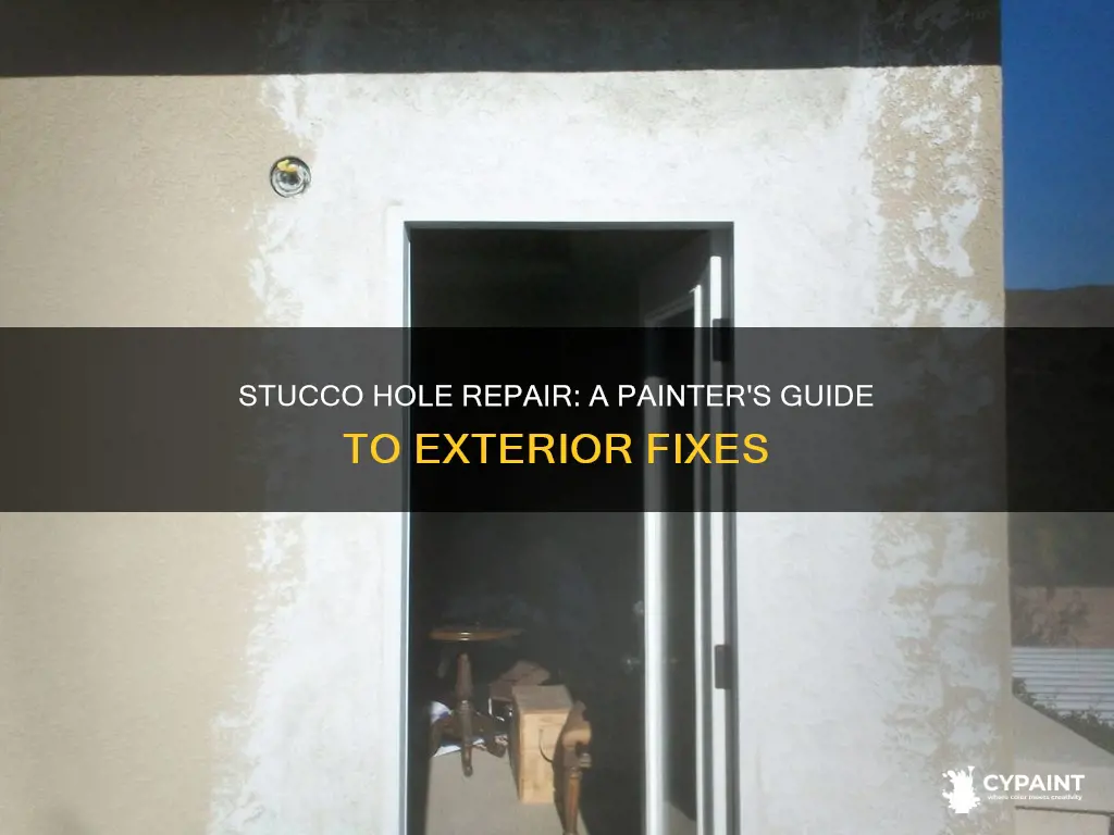 Stucco Hole Repair: A Painter's Guide To Exterior Fixes | CyPaint
