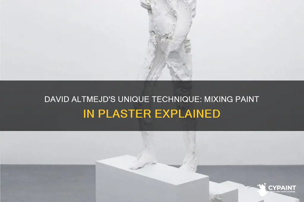 David Altmejd's Unique Technique: Mixing Paint In Plaster Explained ...