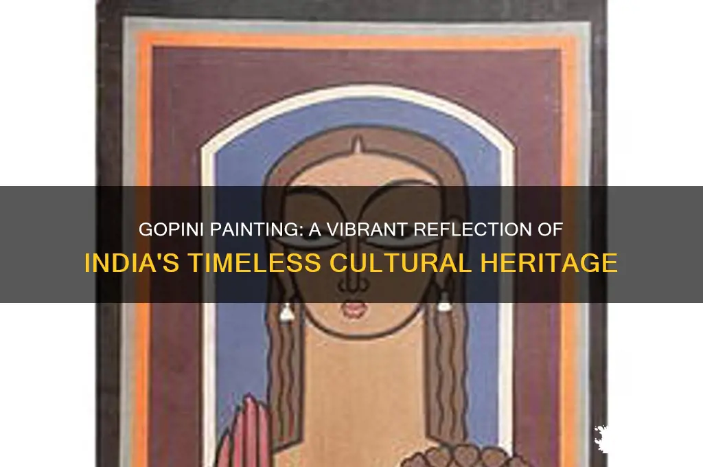 Gopini Painting: A Vibrant Reflection Of India's Timeless Cultural ...