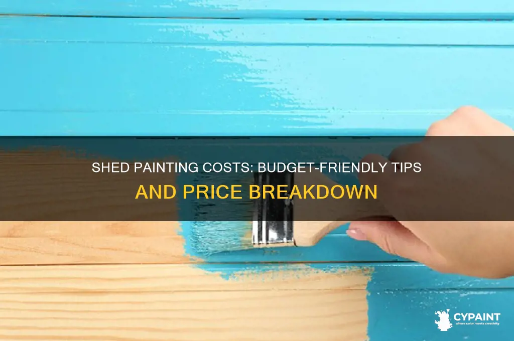 Shed Painting Costs: Budget-Friendly Tips And Price Breakdown | CyPaint