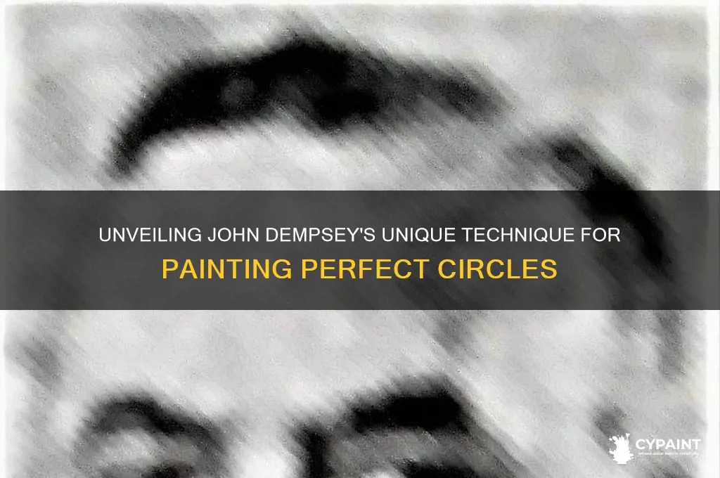 Unveiling John Dempsey's Unique Technique For Painting Perfect Circles ...