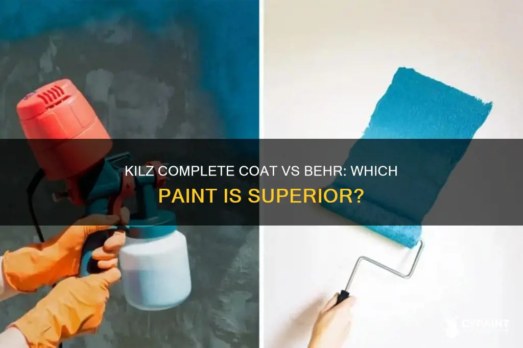 Kilz Complete Coat Vs Behr: Which Paint Is Superior? | CyPaint