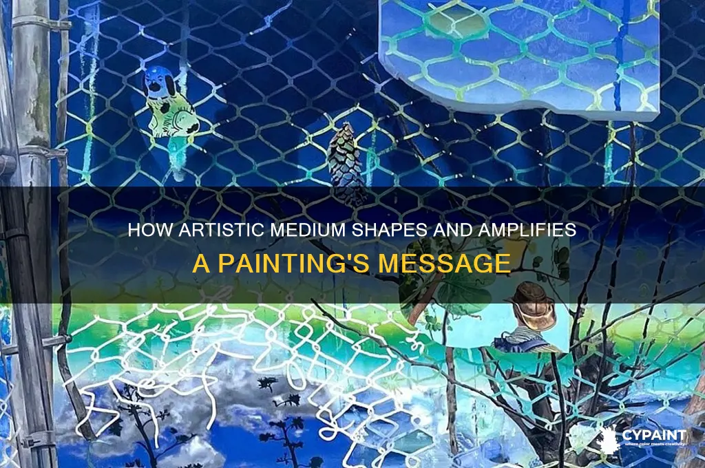 How Artistic Medium Shapes And Amplifies A Painting's Message | CyPaint