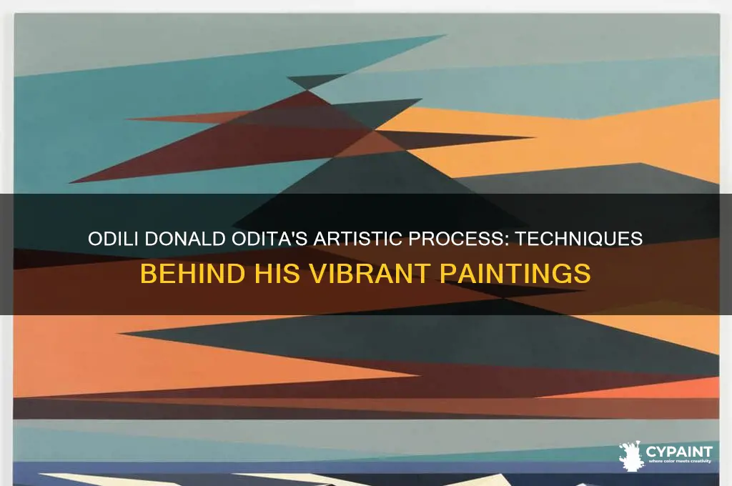 Odili Donald Odita's Artistic Process: Techniques Behind His Vibrant ...