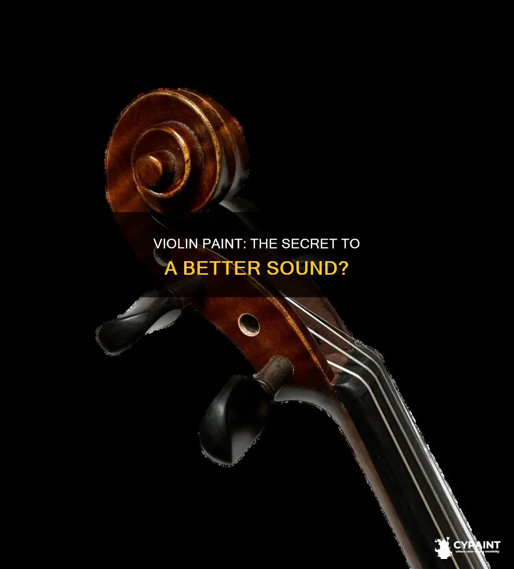 Violin Paint: The Secret To A Better Sound? | CyPaint