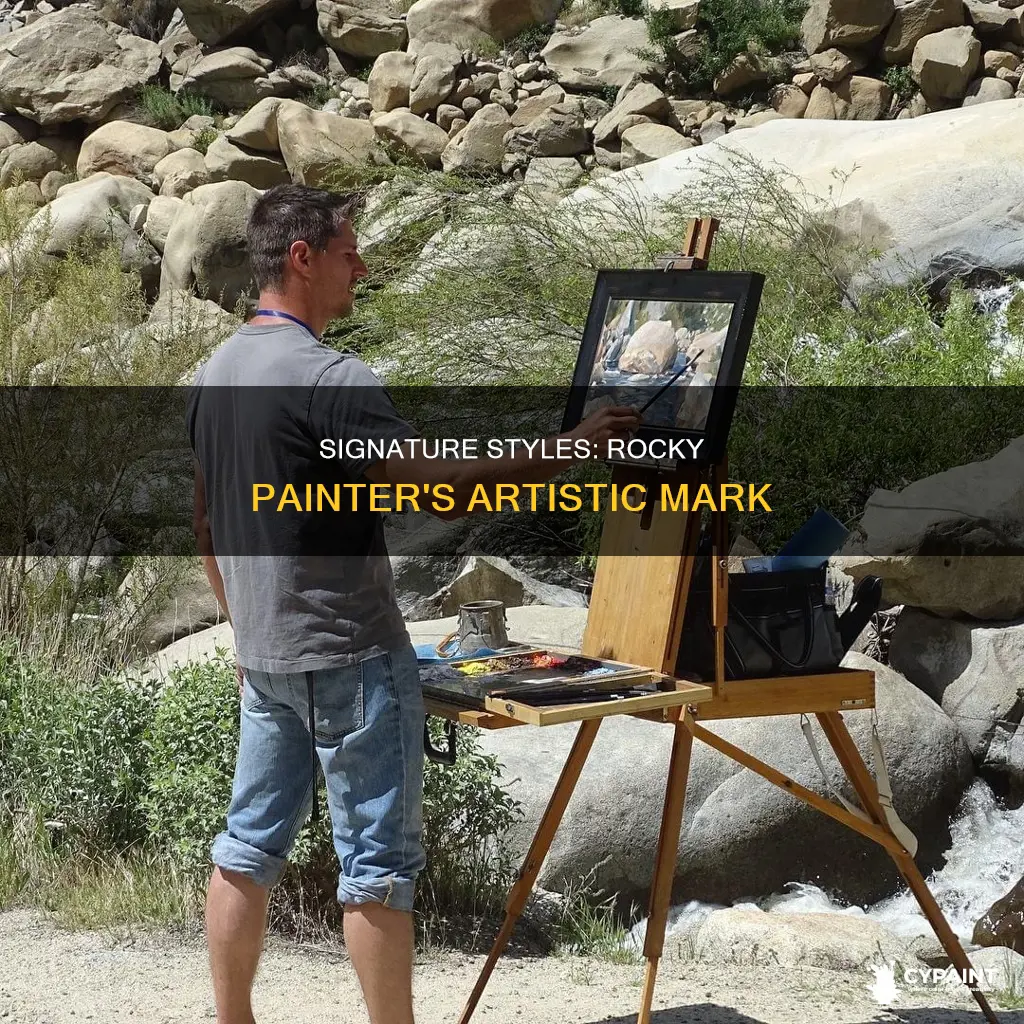 Signature Styles: Rocky Painter's Artistic Mark | CyPaint