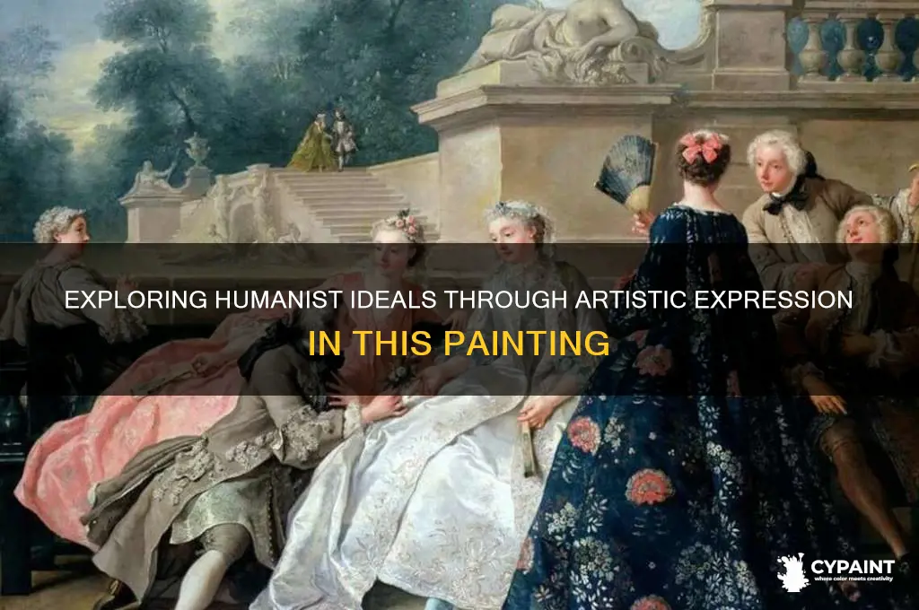 Exploring Humanist Ideals Through Artistic Expression In This Painting ...