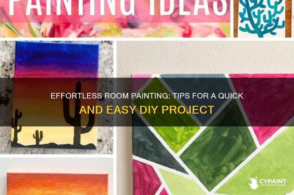 Effortless Room Painting: Tips For A Quick And Easy Diy Project | CyPaint