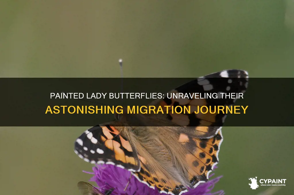 Painted Lady Butterflies: Unraveling Their Astonishing Migration ...