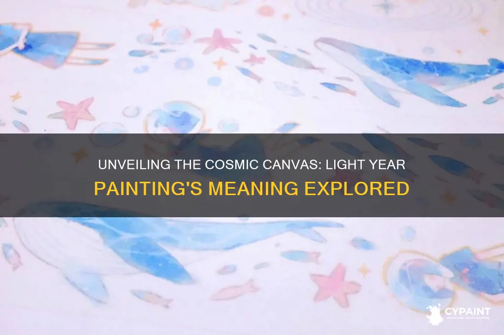 Unveiling The Cosmic Canvas: Light Year Painting's Meaning Explored ...
