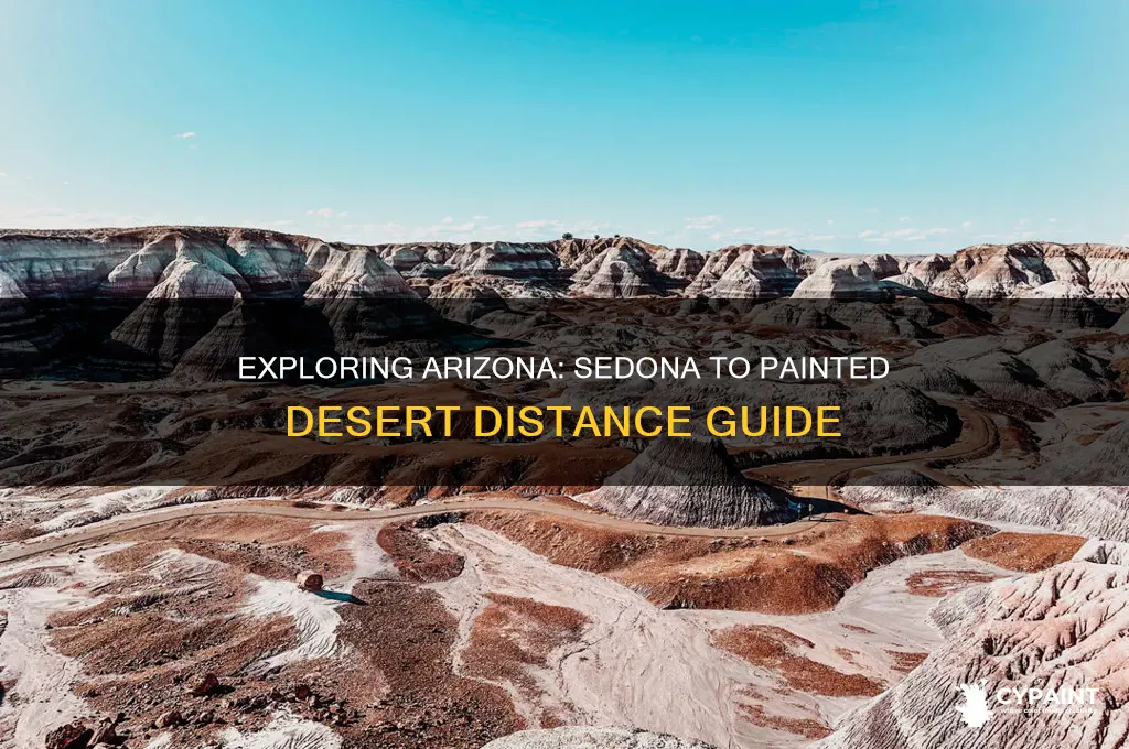 Exploring Arizona: Sedona To Painted Desert Distance Guide | CyPaint