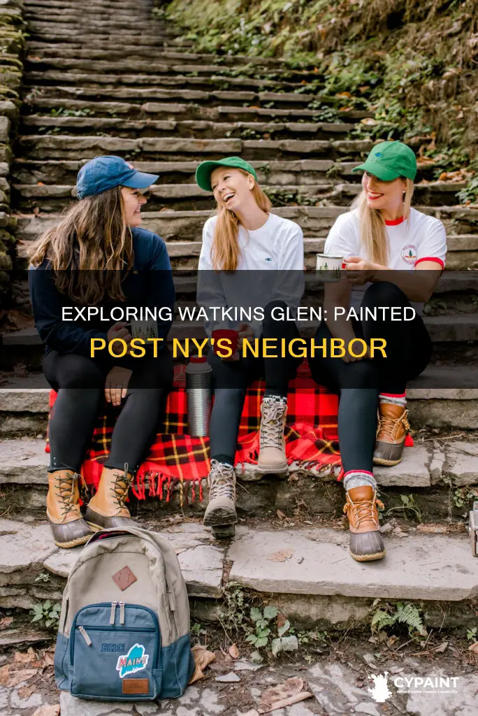 Exploring Watkins Glen: Painted Post Ny's Neighbor | CyPaint