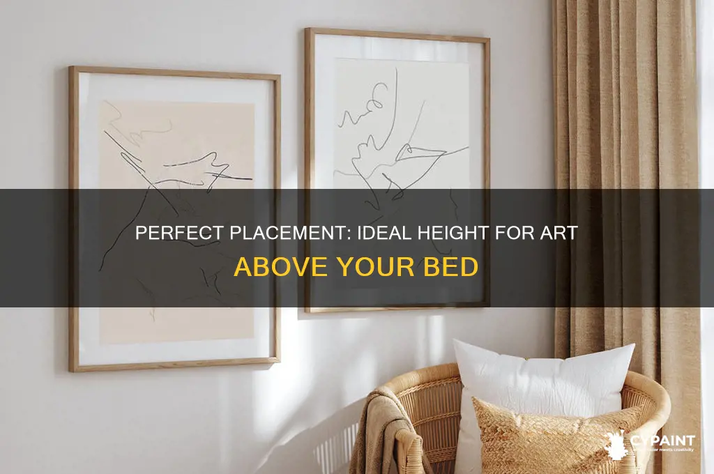 Perfect Placement: Ideal Height For Art Above Your Bed | CyPaint