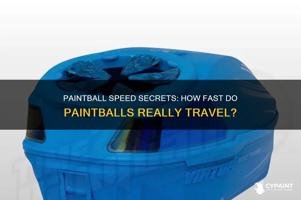 Paintball Speed Secrets: How Fast Do Paintballs Really Travel? | CyPaint