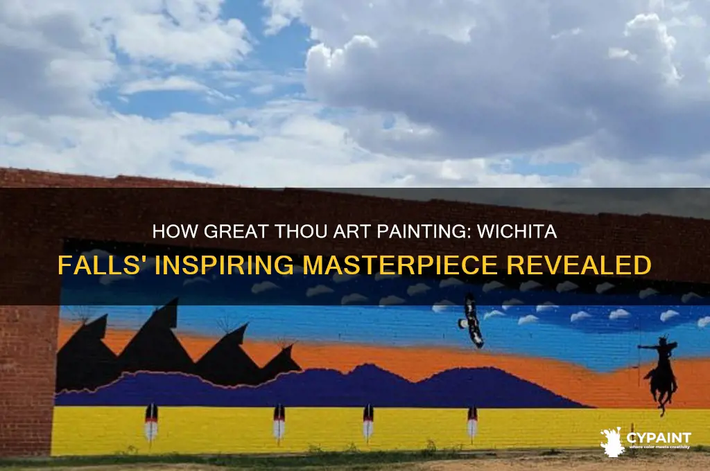 How Great Thou Art Painting: Wichita Falls' Inspiring Masterpiece ...