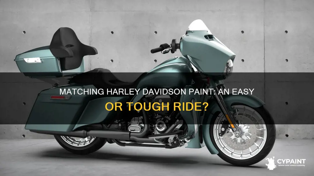 Matching Harley Davidson Paint: An Easy Or Tough Ride? | CyPaint