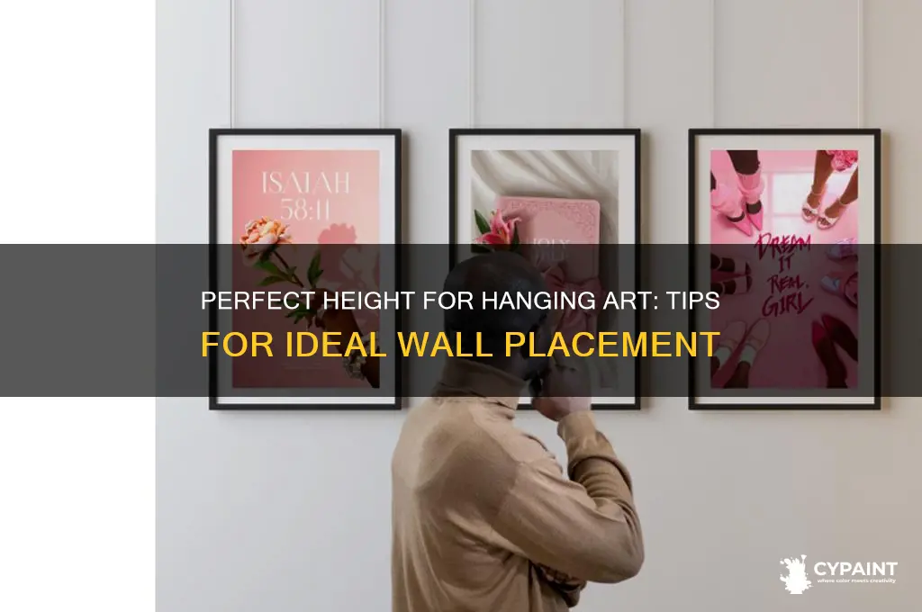 Perfect Height For Hanging Art: Tips For Ideal Wall Placement | CyPaint