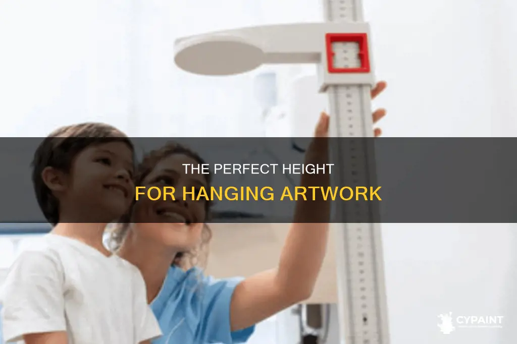 The Perfect Height For Hanging Artwork | CyPaint