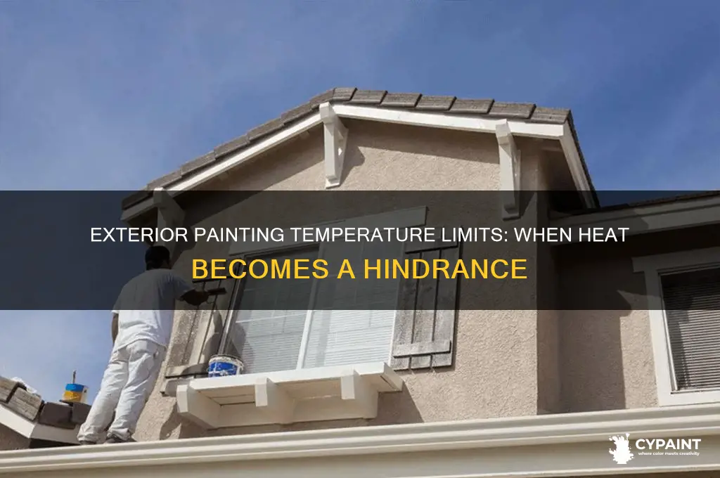 Exterior Painting Temperature Limits: When Heat Becomes A Hindrance ...