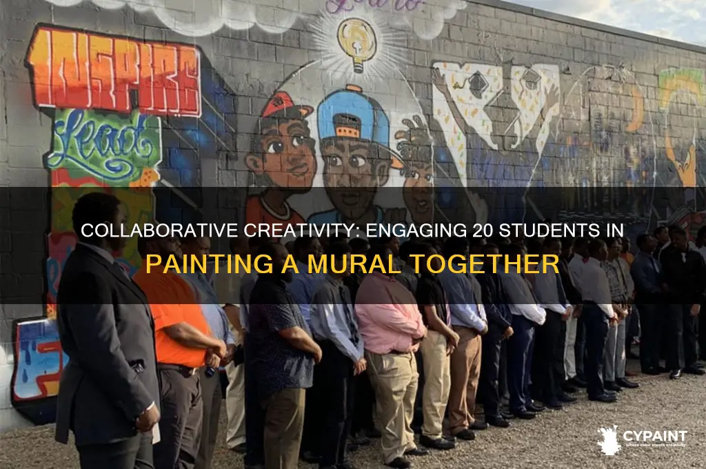 Collaborative Creativity: Engaging 20 Students In Painting A Mural ...