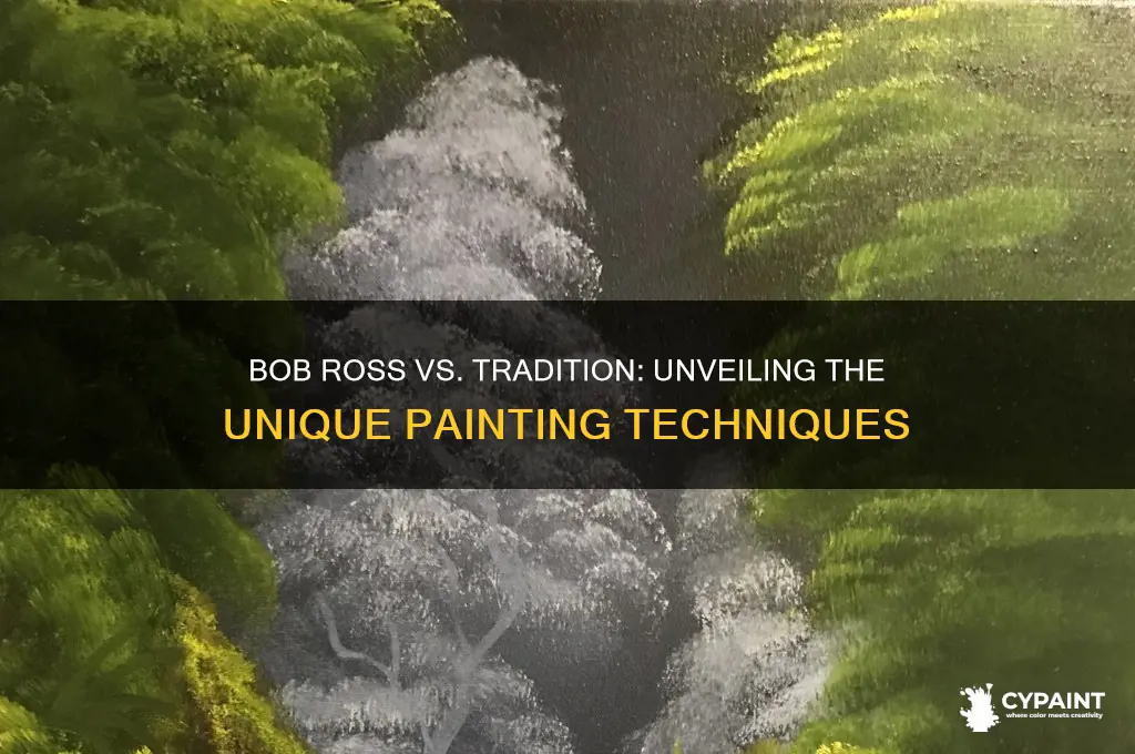 Bob Ross Vs. Tradition: Unveiling The Unique Painting Techniques | CyPaint