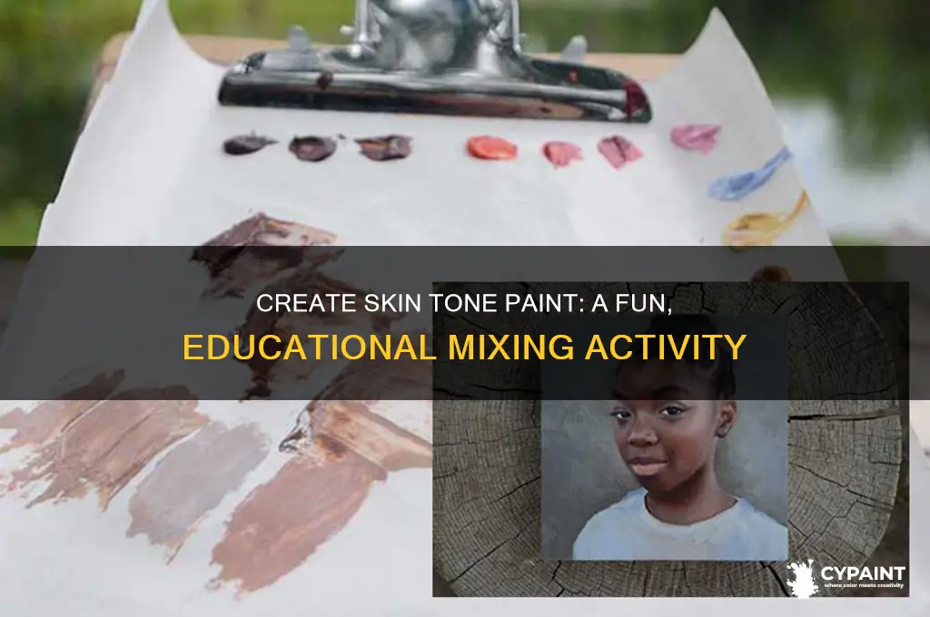 Create Skin Tone Paint: A Fun, Educational Mixing Activity | CyPaint