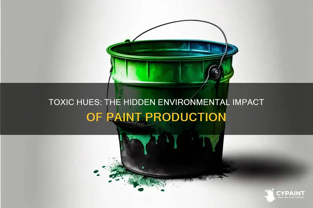 Toxic Hues: The Hidden Environmental Impact Of Paint Production | CyPaint