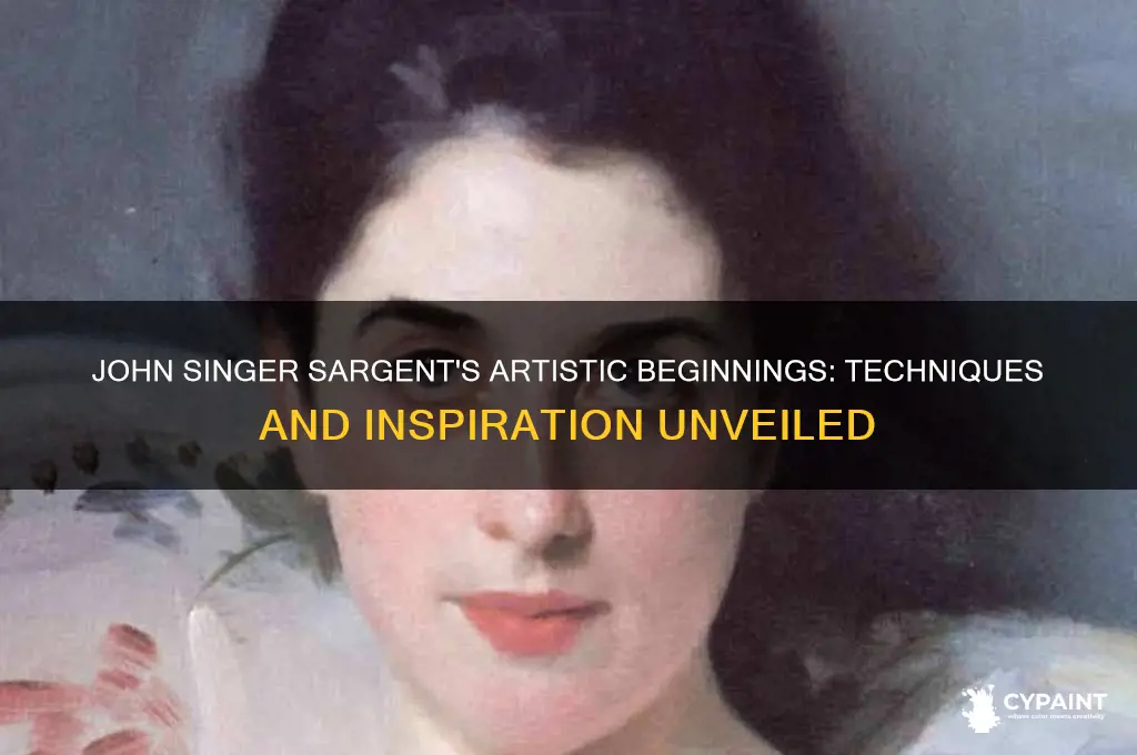 John Singer Sargent's Artistic Beginnings: Techniques And Inspiration ...