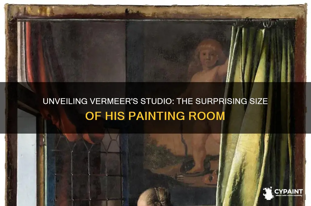 Unveiling Vermeer's Studio: The Surprising Size Of His Painting Room ...