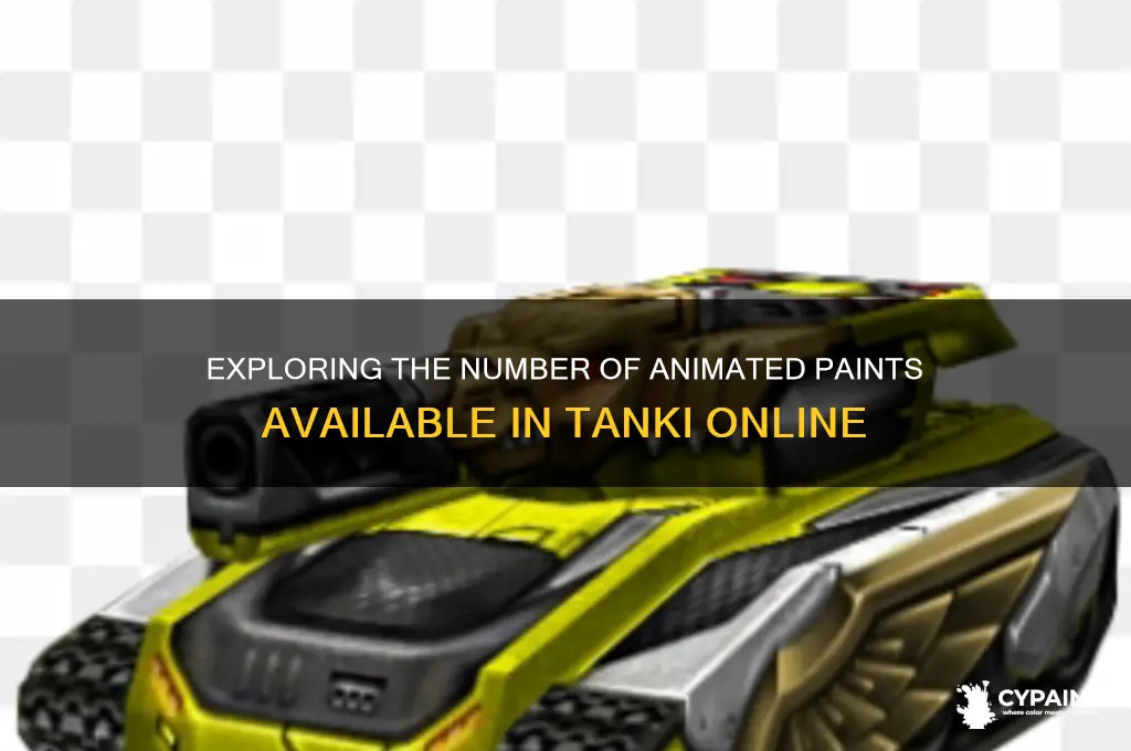 Exploring The Number Of Animated Paints Available In Tanki Online | CyPaint