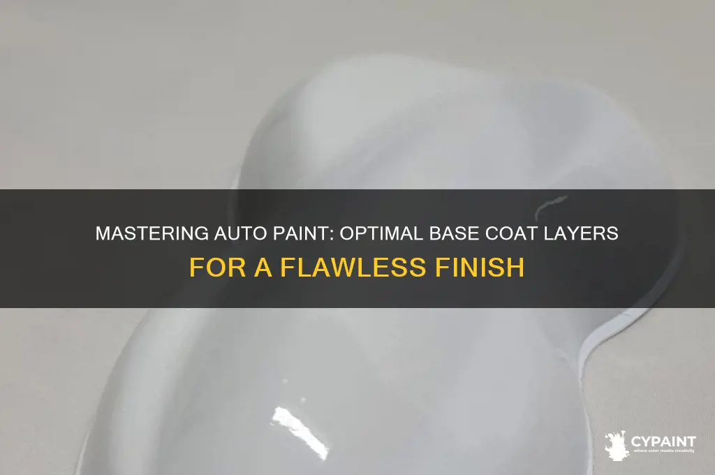 Mastering Auto Paint: Optimal Base Coat Layers For A Flawless Finish ...