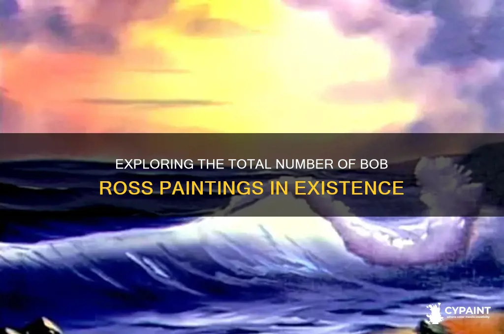 Exploring The Total Number Of Bob Ross Paintings In Existence | CyPaint