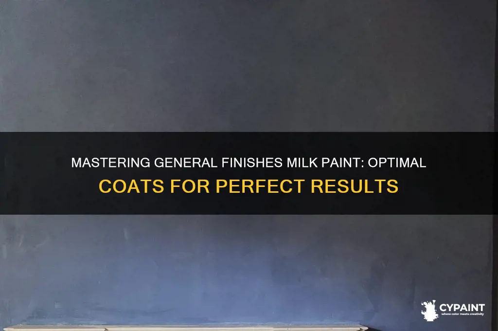 Mastering General Finishes Milk Paint: Optimal Coats For Perfect ...