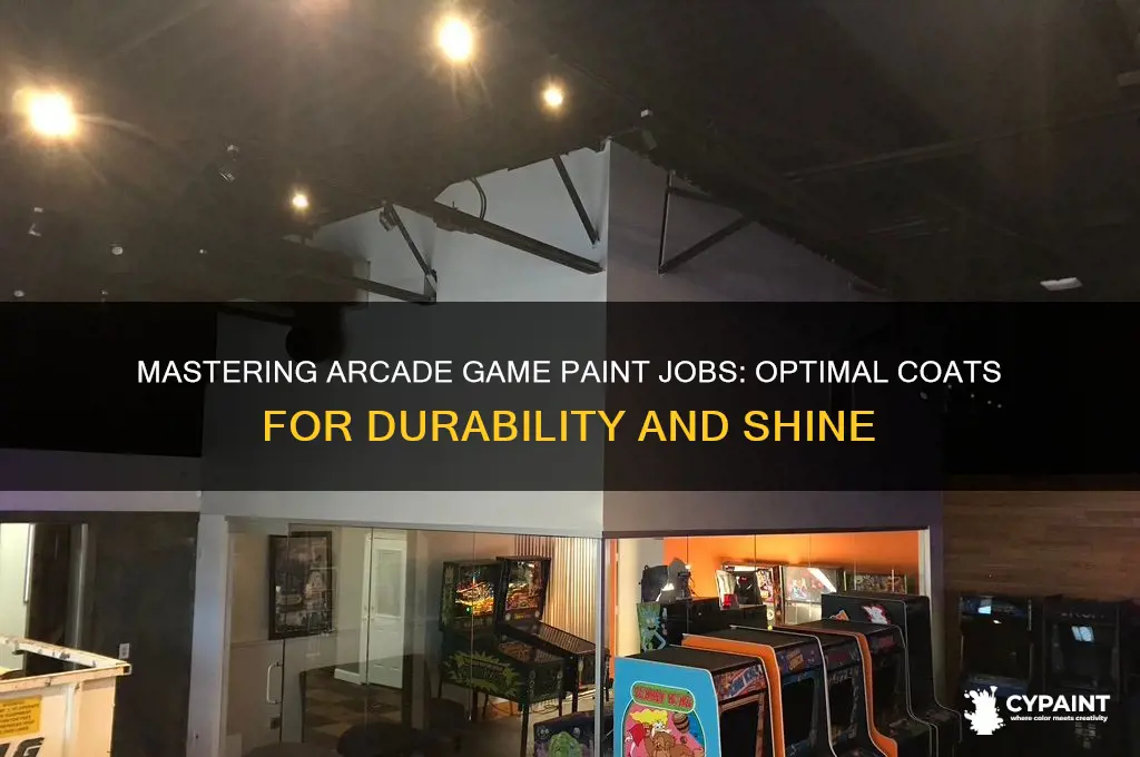 Mastering Arcade Game Paint Jobs: Optimal Coats For Durability And ...