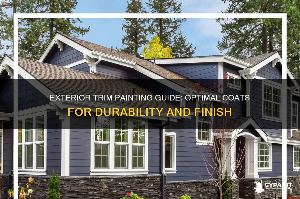 Exterior Trim Painting Guide: Optimal Coats For Durability And Finish ...