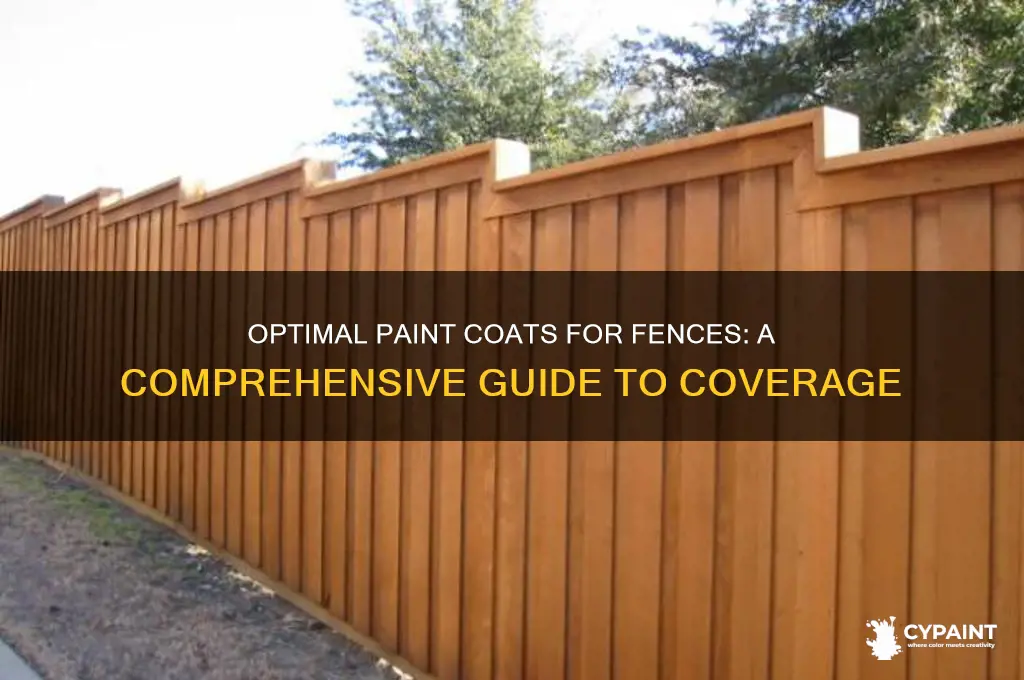 Optimal Paint Coats For Fences: A Comprehensive Guide To Coverage | CyPaint
