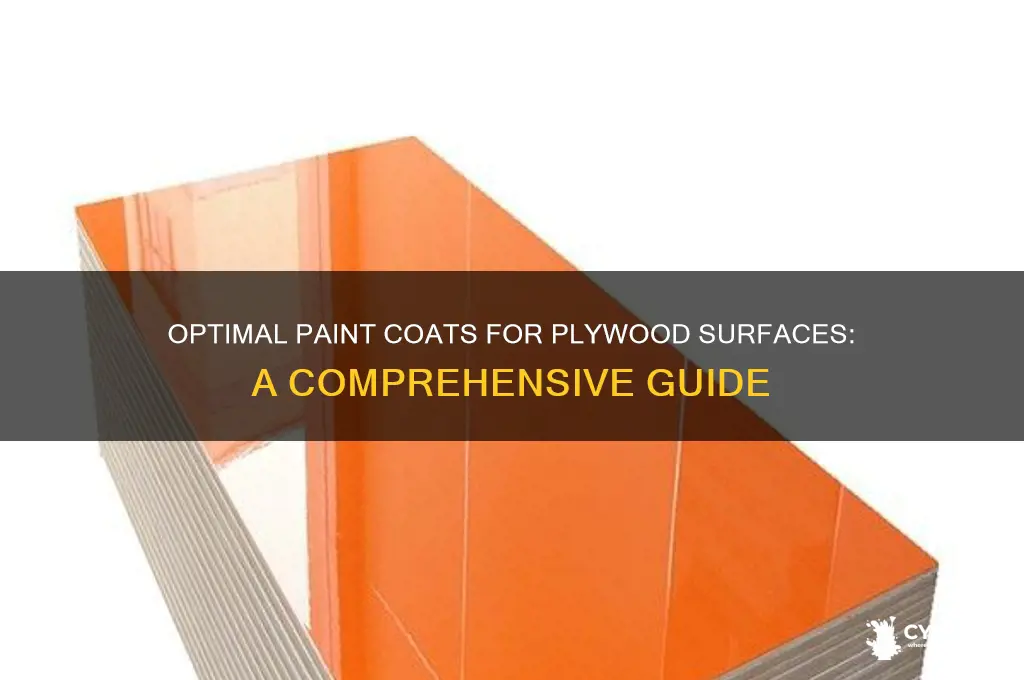 Optimal Paint Coats For Plywood Surfaces: A Comprehensive Guide | CyPaint