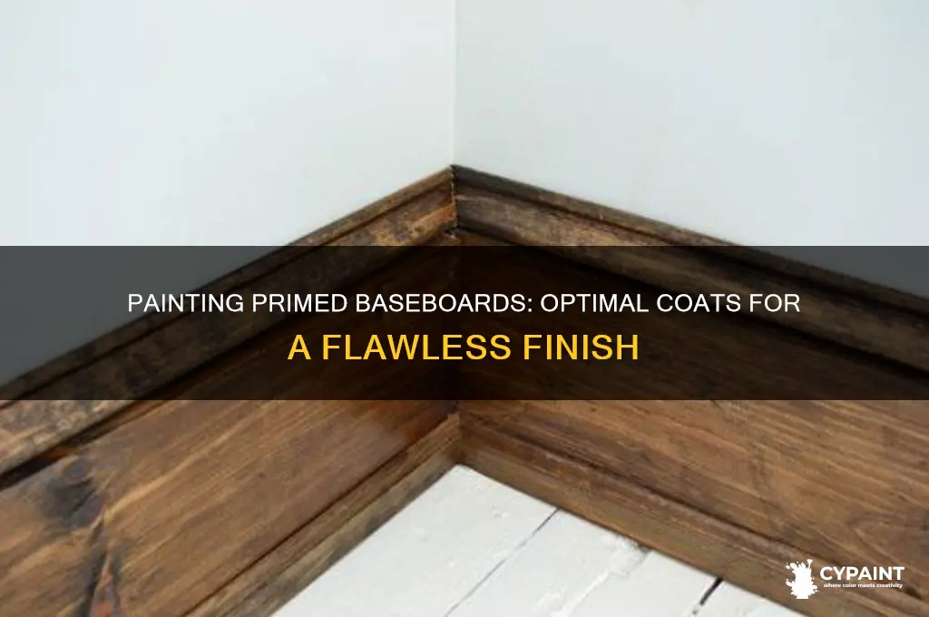 Painting Primed Baseboards: Optimal Coats For A Flawless Finish | CyPaint