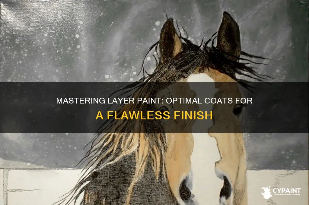 Mastering Layer Paint: Optimal Coats For A Flawless Finish | CyPaint