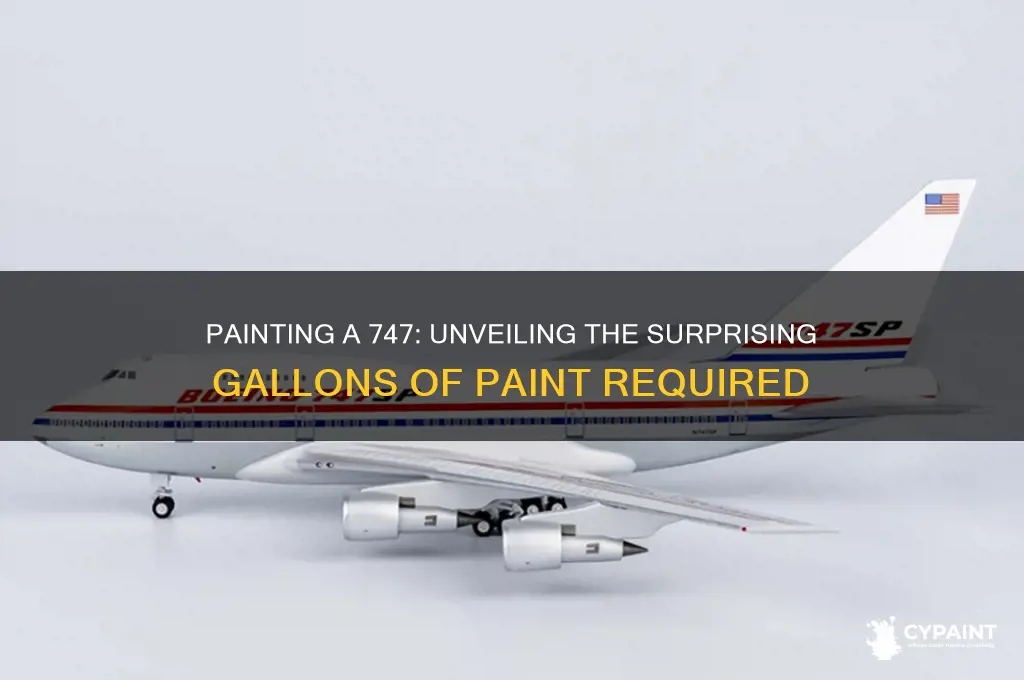 Painting A 747: Unveiling The Surprising Gallons Of Paint Required ...