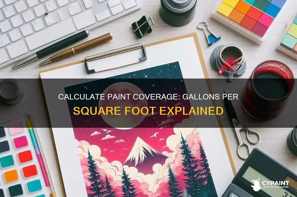 Calculate Paint Coverage: Gallons Per Square Foot Explained | CyPaint
