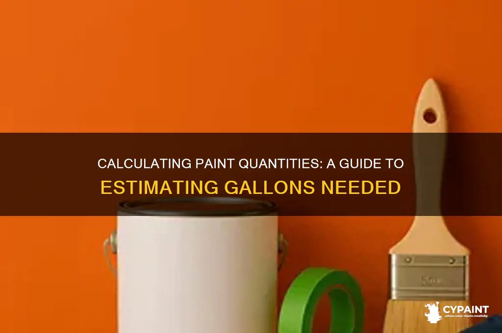 Calculating Paint Quantities: A Guide To Estimating Gallons Needed ...